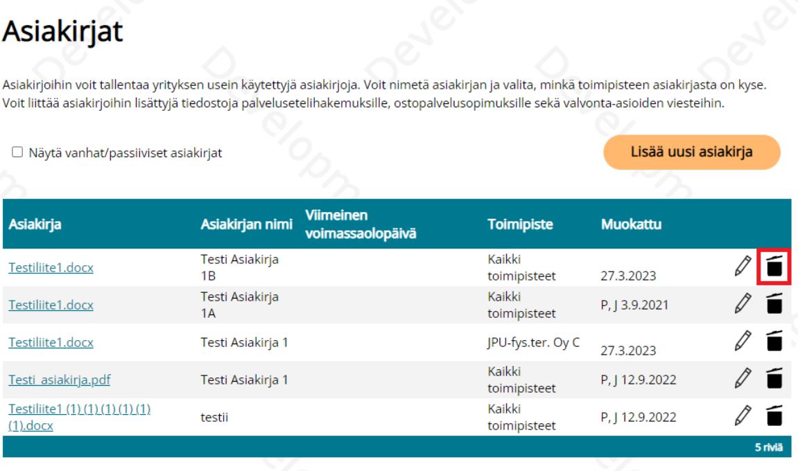 Ohje palveluntuottaja: yrityksen asiakirjahallinta – Polycon